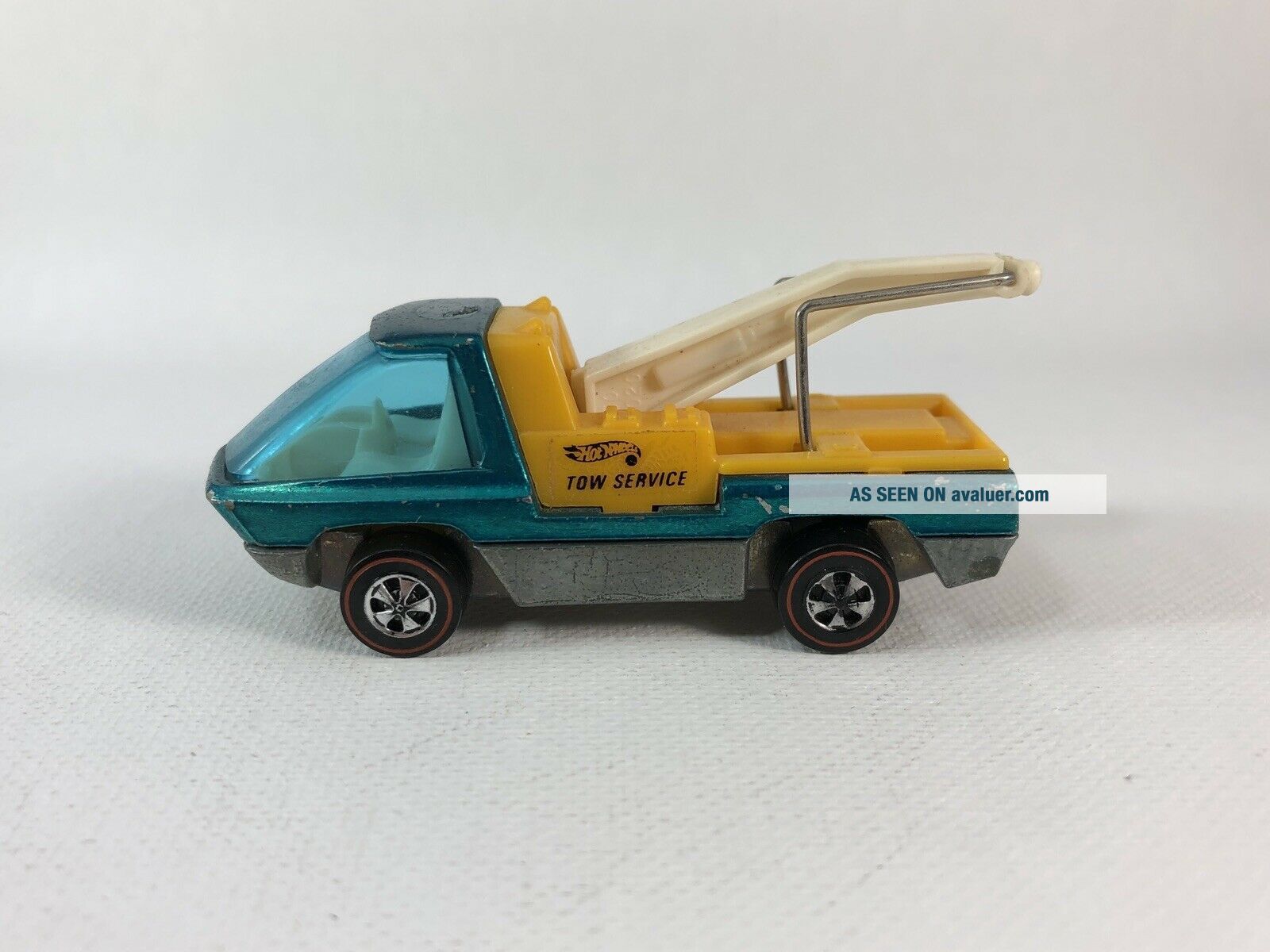 Hot Wheels Redline Heavyweights 1970 Tow Truck Aqua Hong Kong 6450 ...