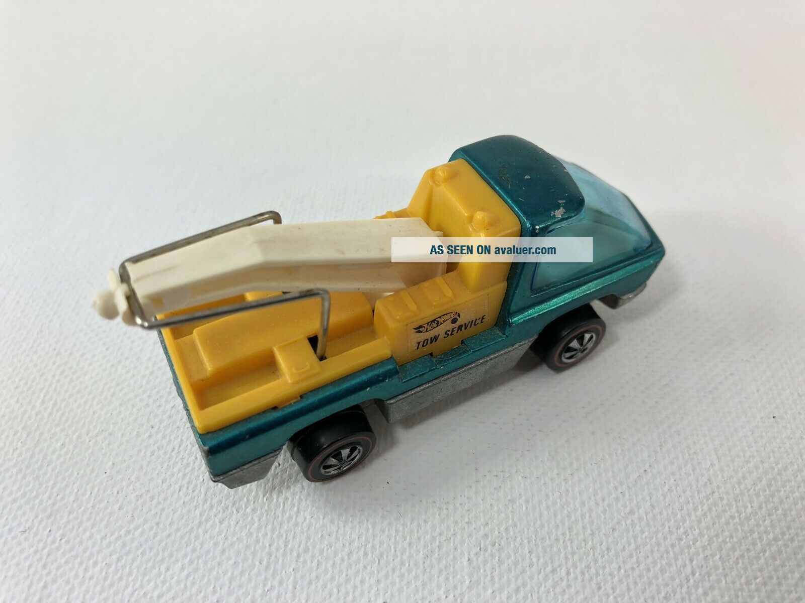 Hot Wheels Redline Heavyweights 1970 Tow Truck Aqua Hong Kong 6450 ...