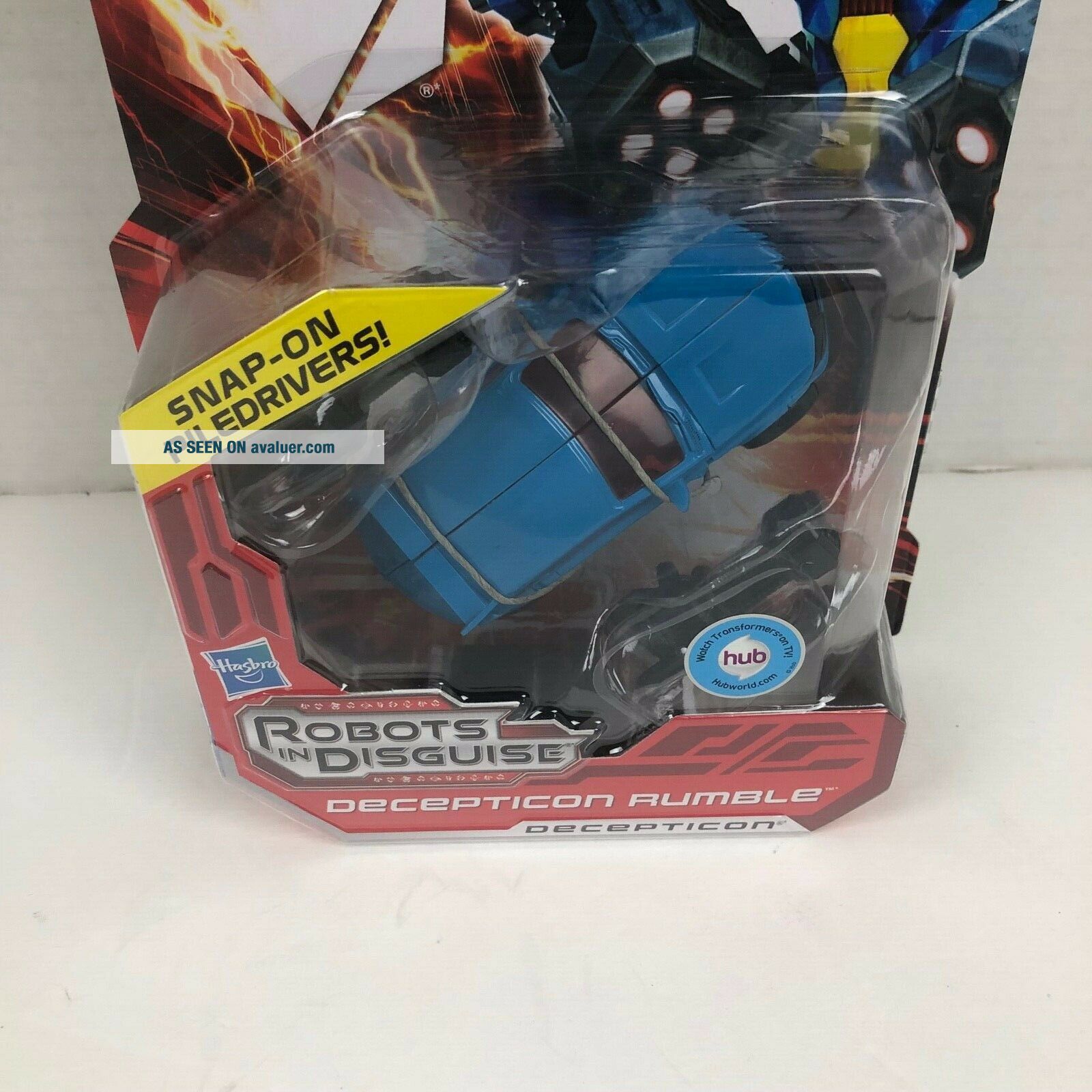 Transformers Prime Decepticon Rumble RID Deluxe Class 2012 Figure ...