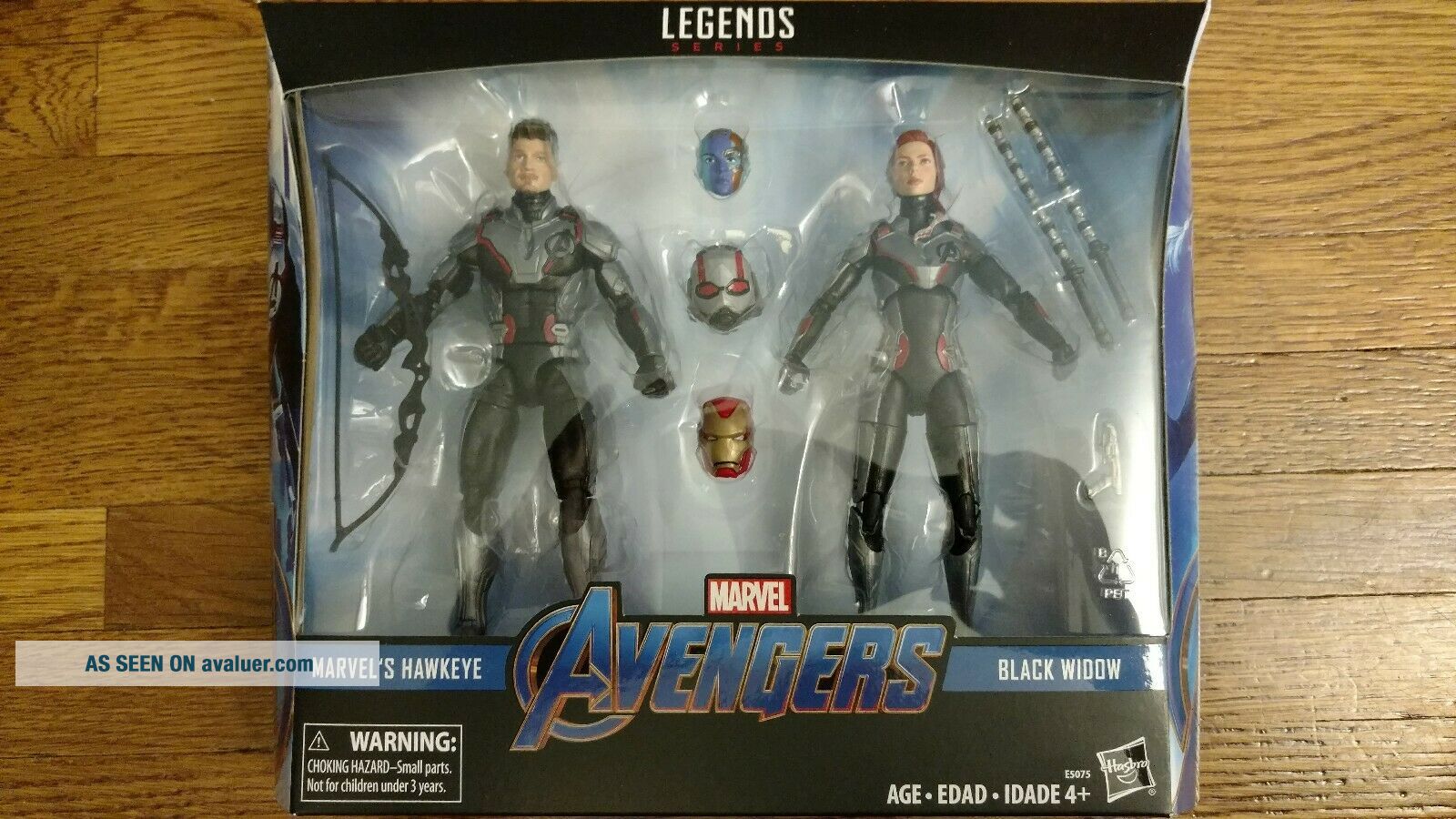 Marvel Legends Avengers Endgame Hawkeye Black Widow 2 Pack NIB Target ...