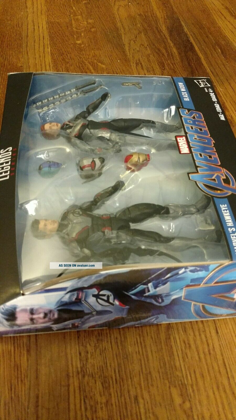 Marvel Legends Avengers Endgame Hawkeye Black Widow 2 Pack NIB Target ...
