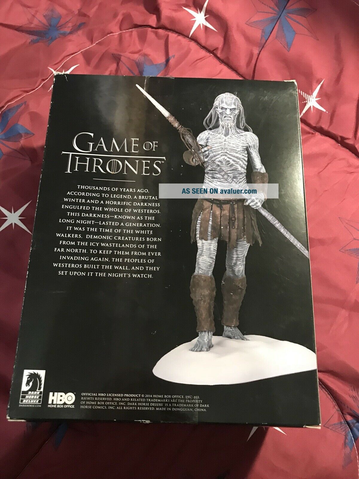 Game Of Thrones White Walker Figure Dark Horse Rare HBO | #9307622