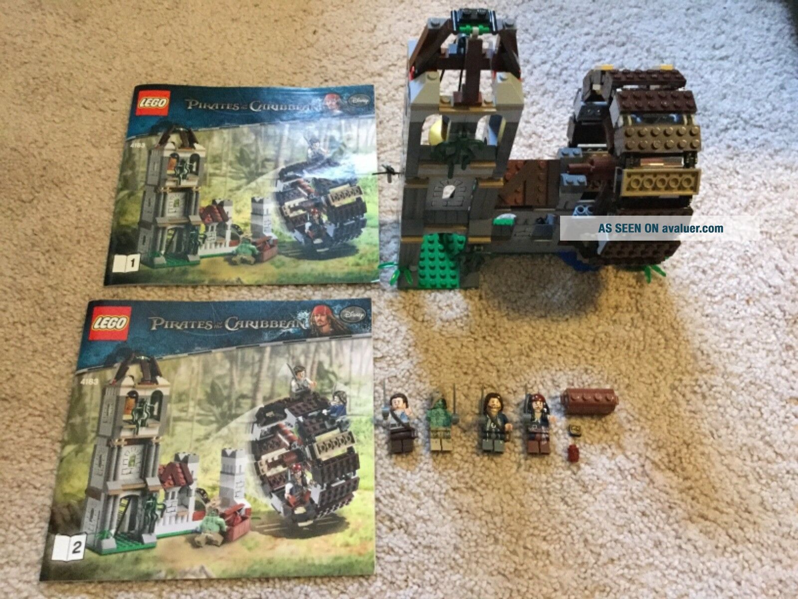 Lego POTC 4183 The Mill Pirates Of The Caribbean 99 COMPLETE With ...