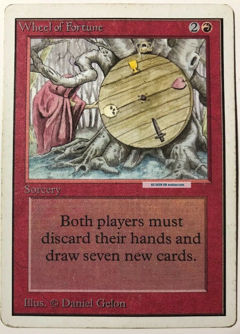 Wheel Of Fortune Revised 3rd Edition MTG Magic The Gathering | #9299934