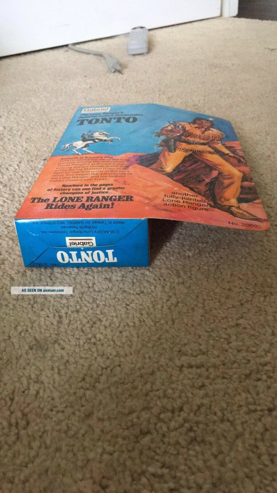 Gabriel 1975 The Legend Of The Lone Ranger Tonto Action Figure | #9308027