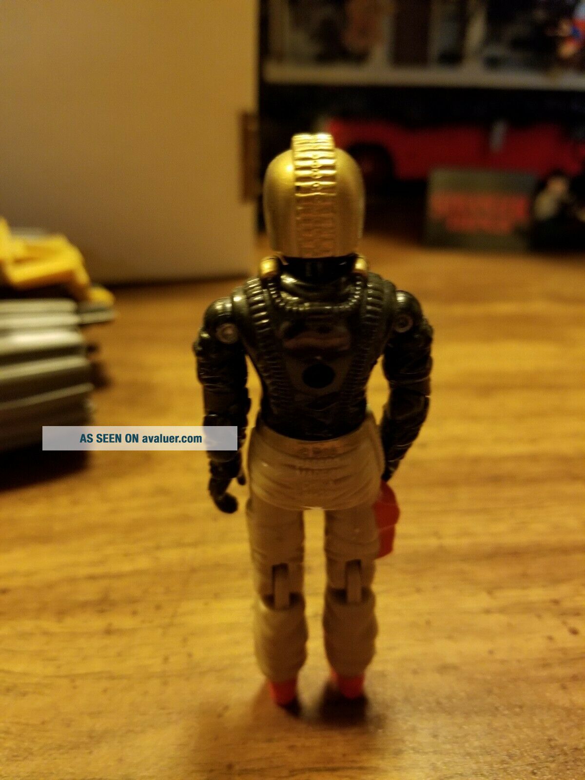 1988 GI JOE COBRA IRON GRENADIER DEMON WITH FERRET, FILE CARD, AND ...