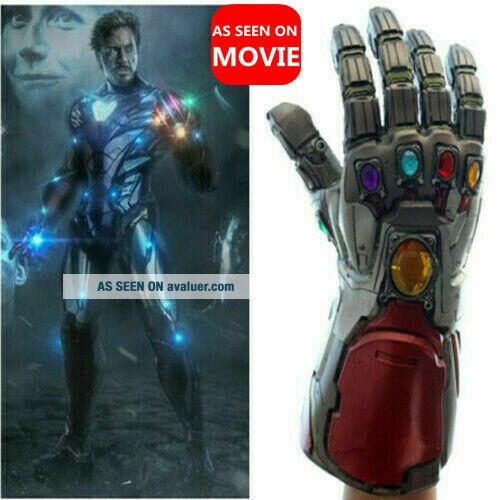 Avengers 4 Endgame Infinity Gauntlet Cosplay Iron Man Tony Stark Glove ...
