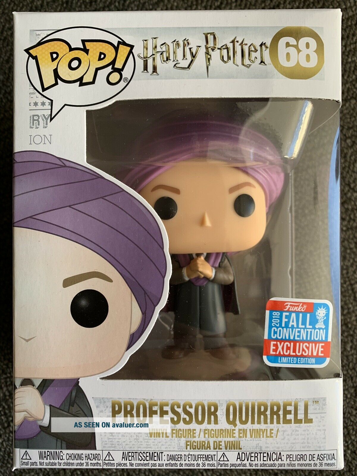 Professor Quirrel NYCC - Harry Potter Funko POP Vinyl Figure | #9319611