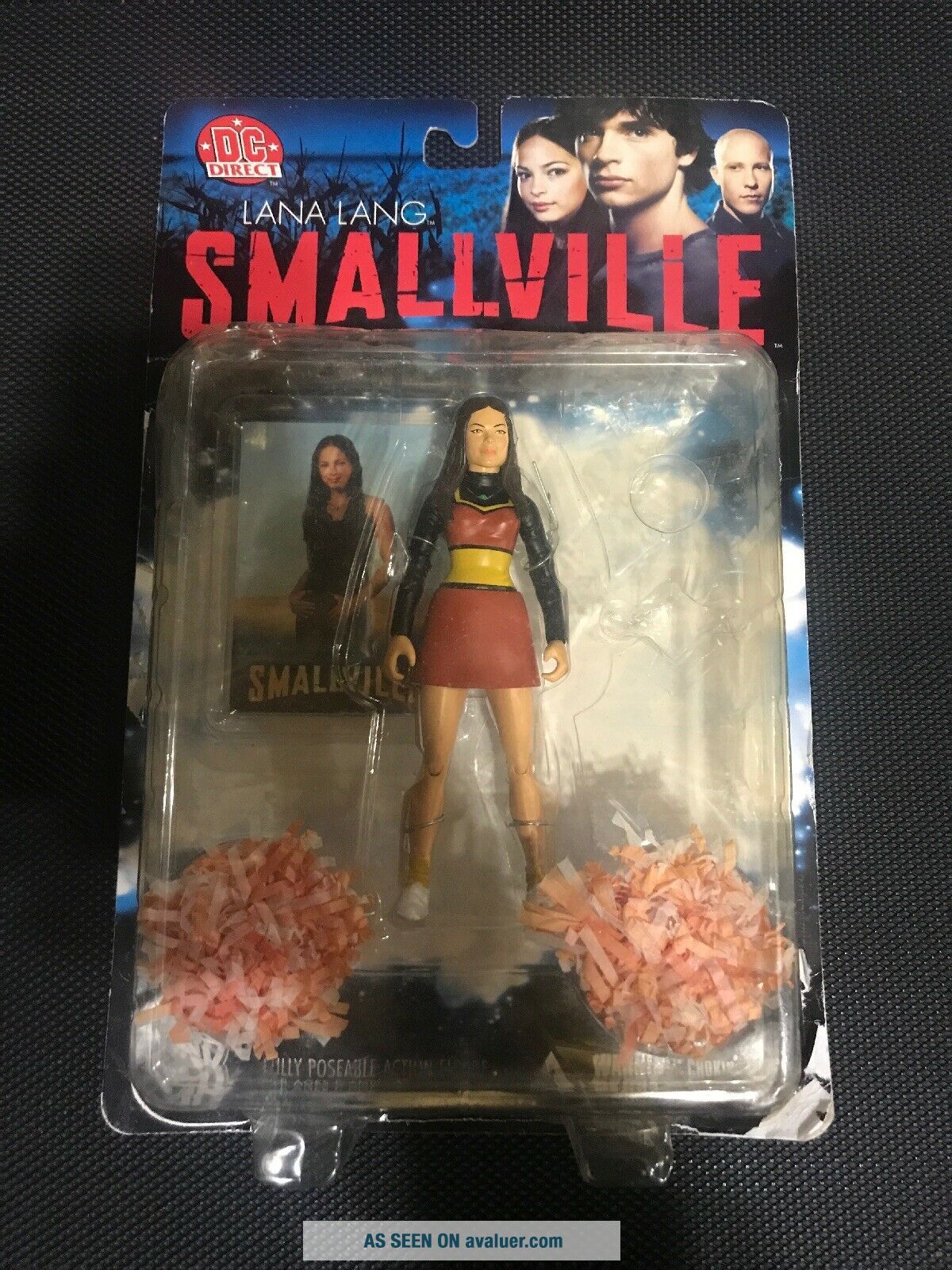 Smallville Lana Lang Action Figure With Trading Card DC Direct | #9289465