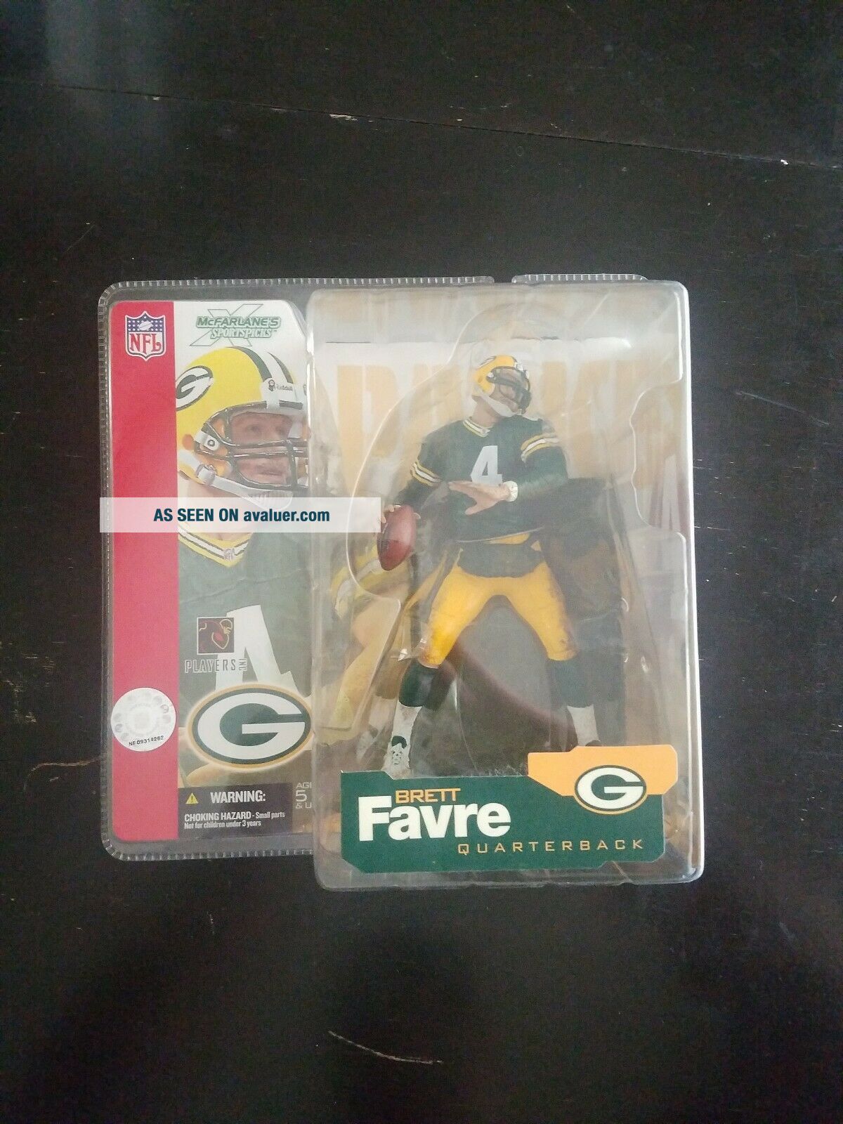 McFarlane Sportspicks NFL Football Series 4 QB Brett Favre Action ...