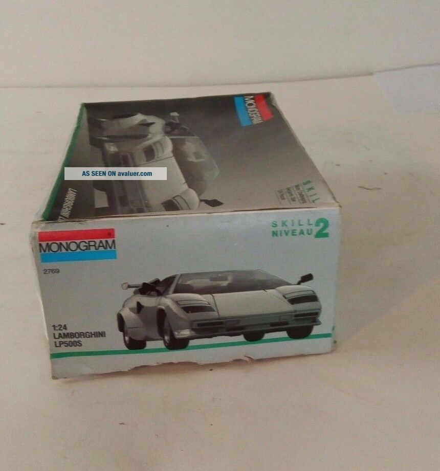 MONOGRAM LAMBORGHINI LP500S Scale 1/24 Model Car Complete | #9300731