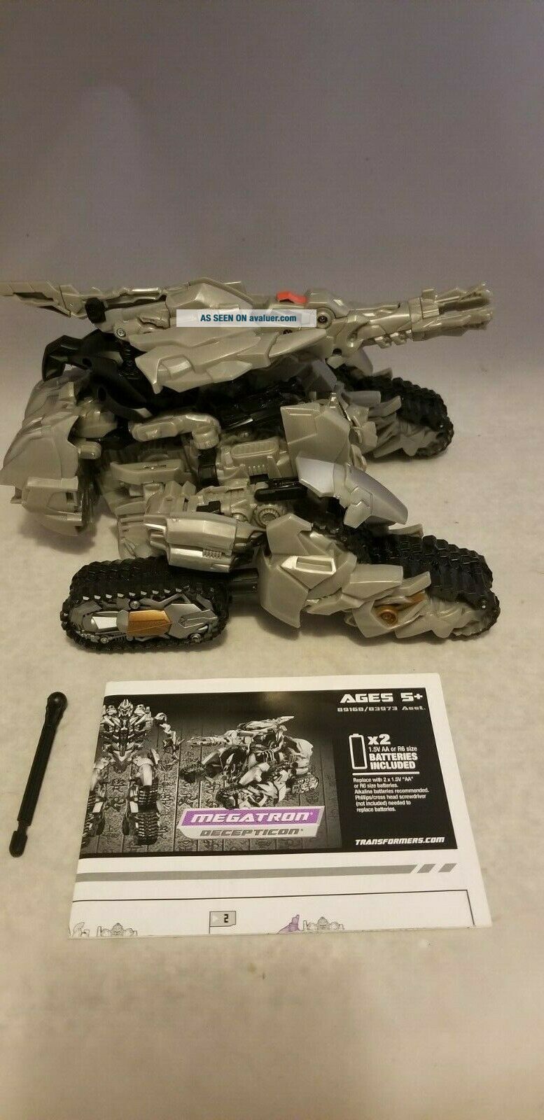 TRANSFORMERS REVENGE OF THE FALLEN MEGATRON LEADER CLASS - COMPLETE ...