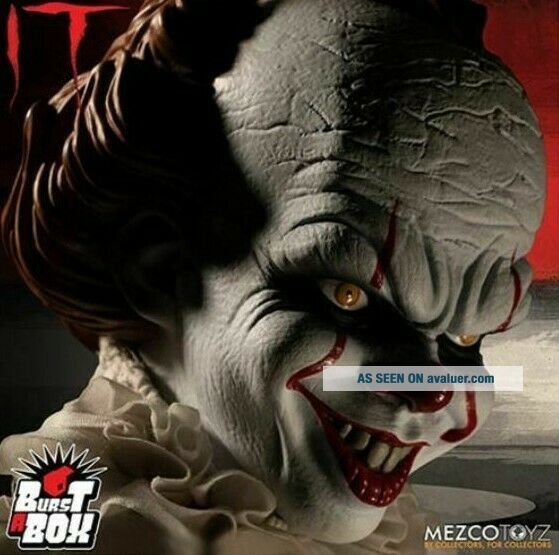Pennywise It Evil Clown Movie Burst A Box Jack In The Box Scary Prank ...
