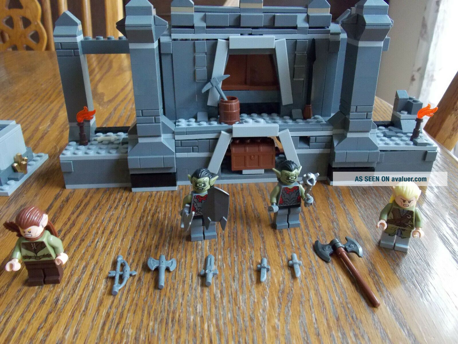 Lego Lord Of The Rings Hobbit Mines Of Moria 9473 Mirkwood Spiders ...