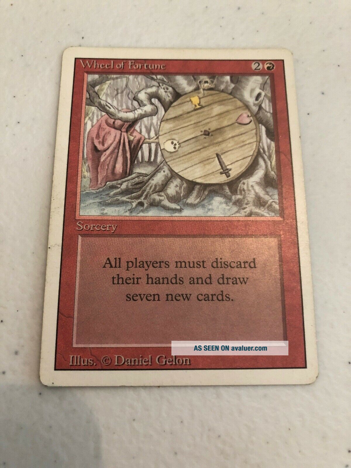 Wheel Of Fortune - Revised - MP/HP - MTG | #9335648