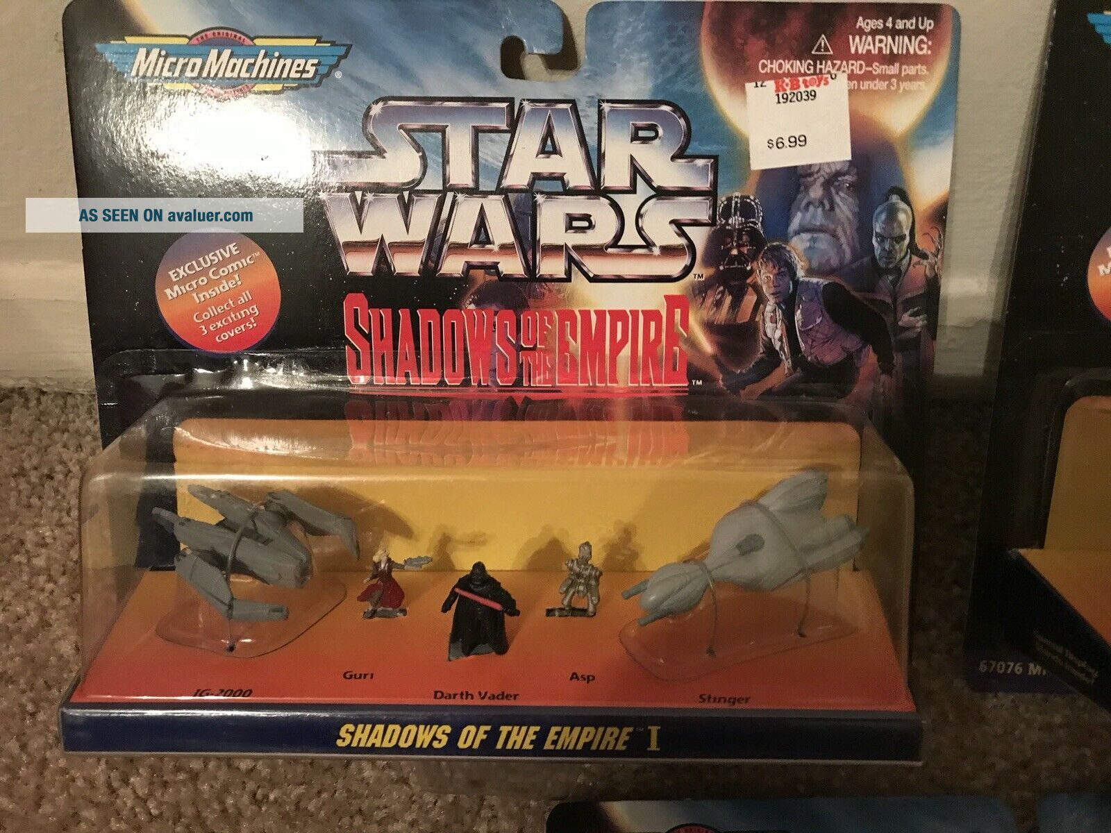 Complete Set Of (3) Galoob Micro Machines Star Wars Shadows Of The ...