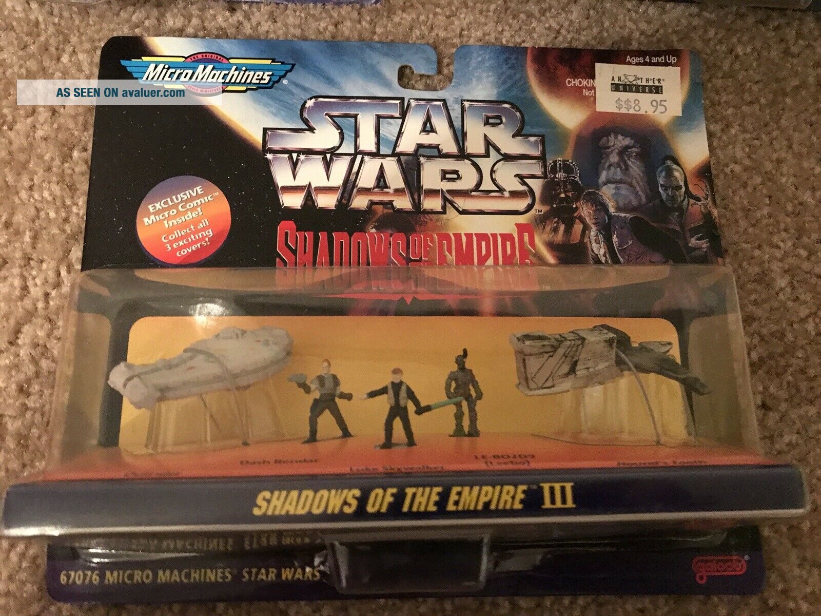 Complete Set Of (3) Galoob Micro Machines Star Wars Shadows Of The ...
