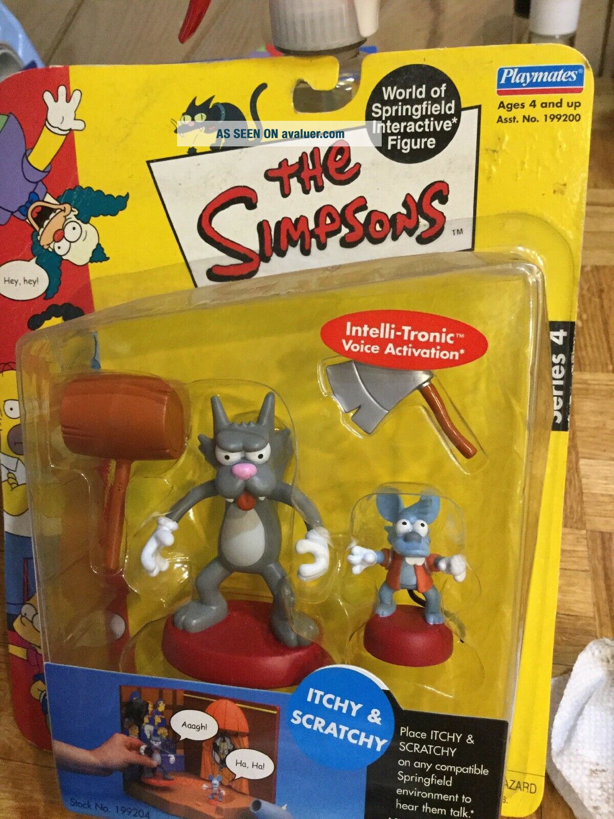 The Simpsons Itchy And Scratchy Action Figures By Playmates G4 | #9318463