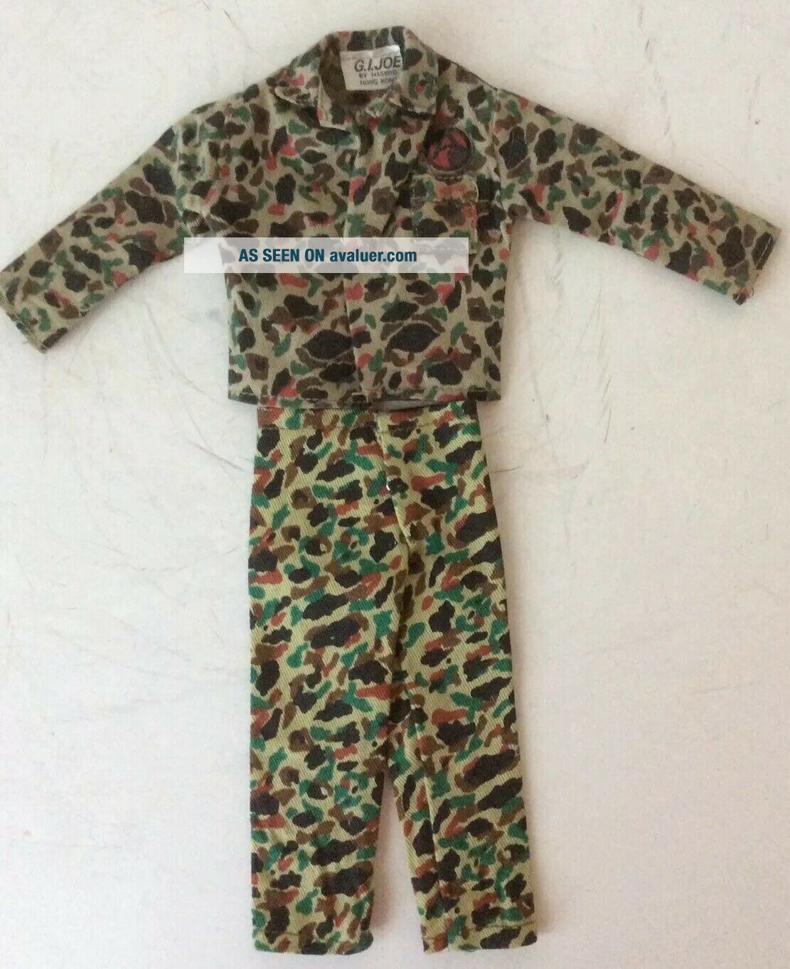 Vintage GI Joe 1970’s Adventure Team Land Adventurer Fatigues Uniform ...