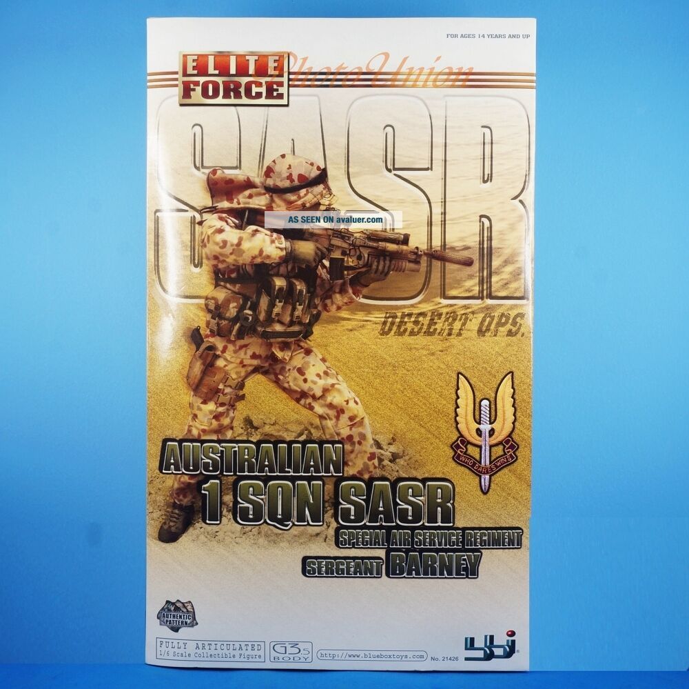 BBI Elite Force 1:6 Figure Australian SASR Special Air Service Regiment ...