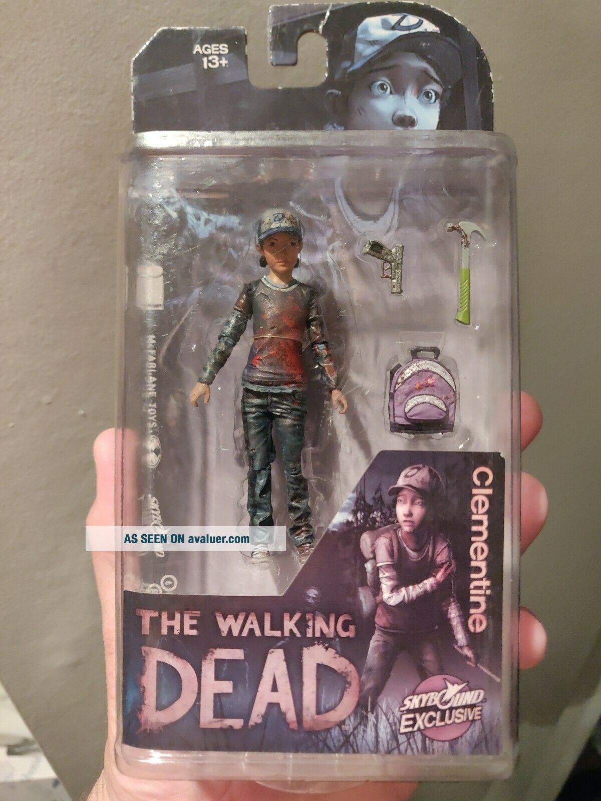 McFarlane Toys Skybound Exclusive The Walking Dead Clementine Action ...