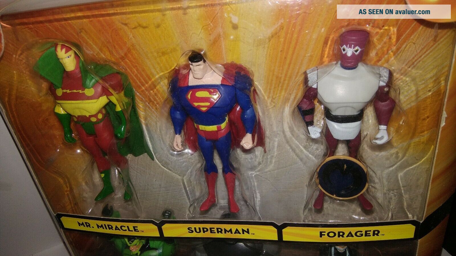 JUSTICE LEAGUE UNLIMITED MR. MIRACLE SUPERMAN FORAGER MANTIS DARKSEID ...