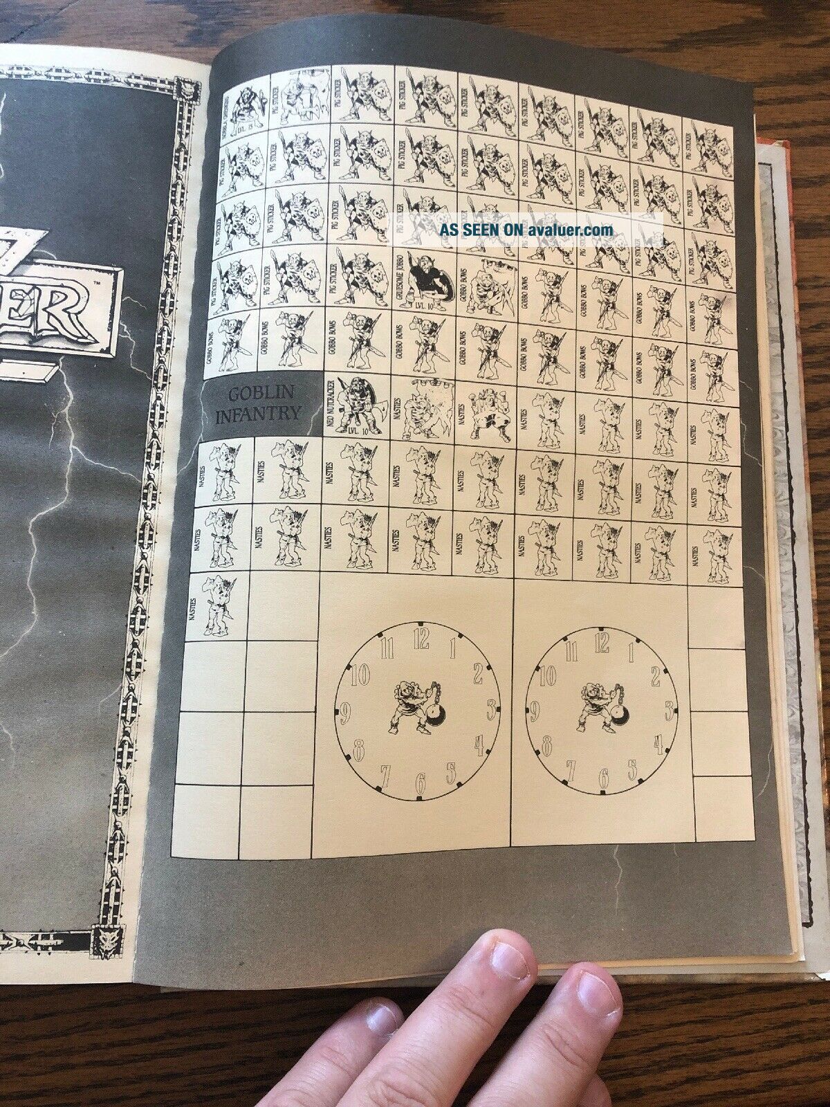 1987 Games Workshop Warhammer Fantasy Battle Tabletop Rule Book 3rd ...