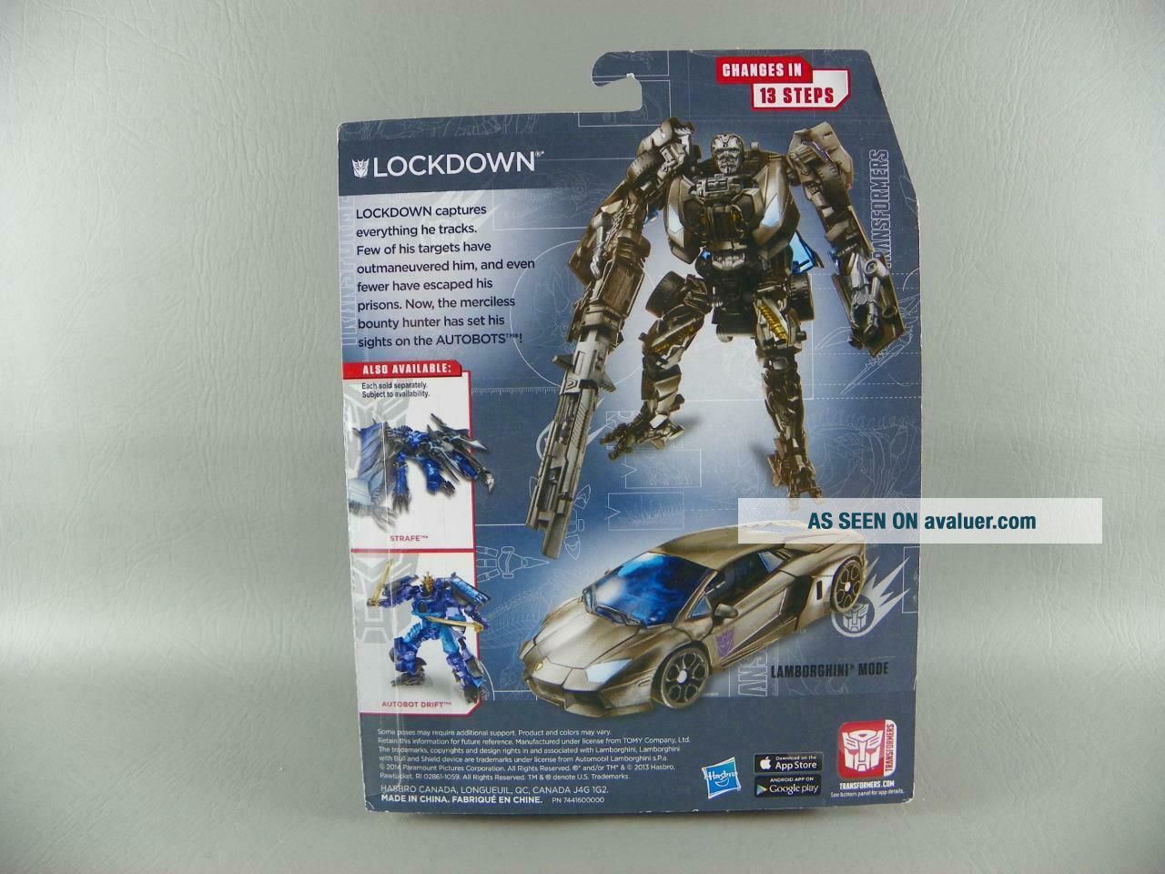 TRANSFORMERS 4 Age Of Extinction AOE Deluxe Decepticon LOCKDOWN | #9357551
