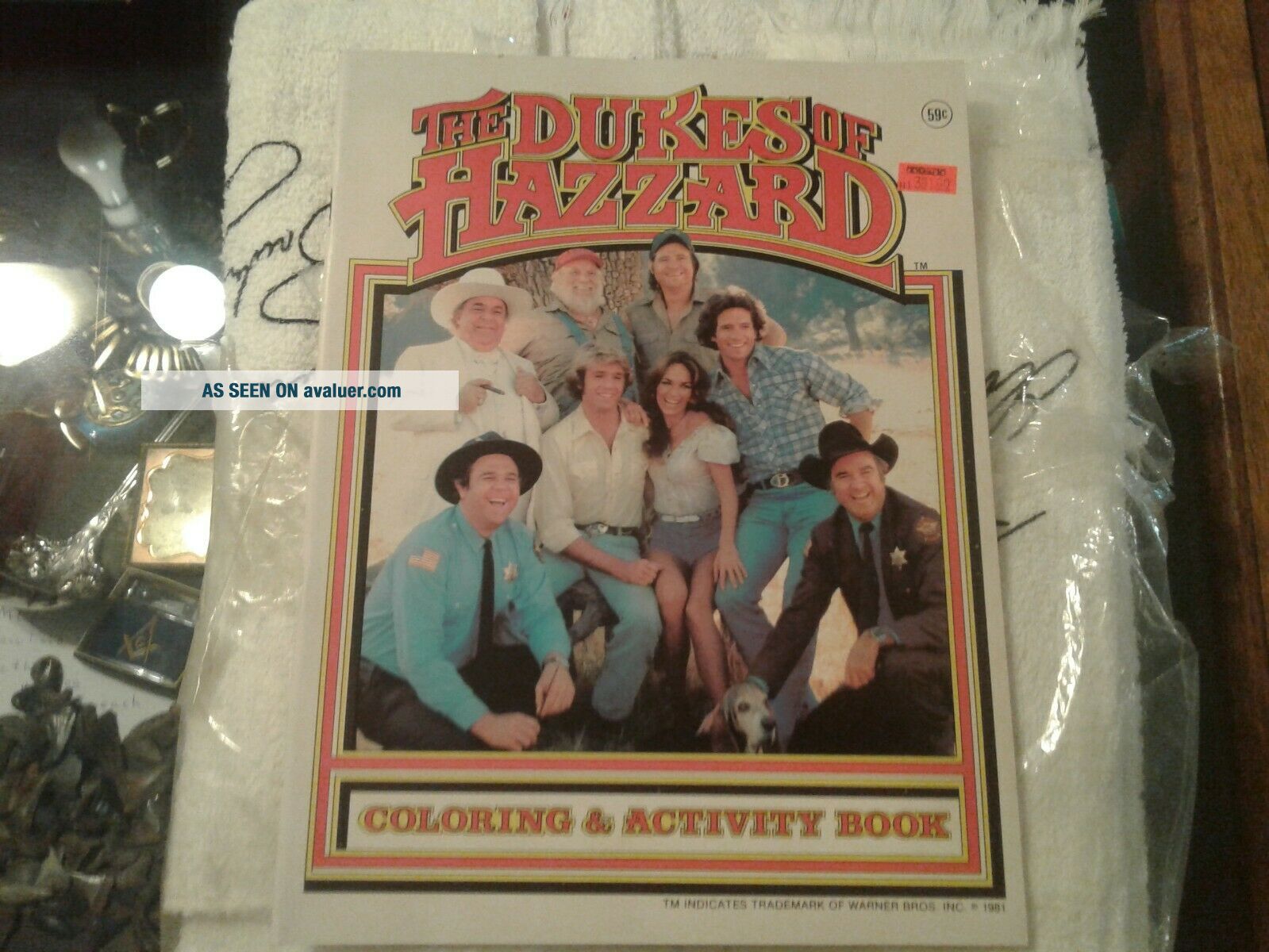 Fine1981 The Dukes Of Hazzard Cast Duke Coloring Book | #9381331