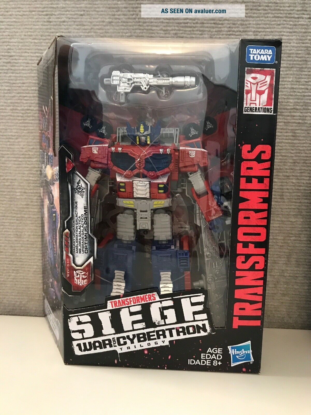 Transformers War For Cybertron: Siege Leader Galaxy Upgrade OPTIMUS ...
