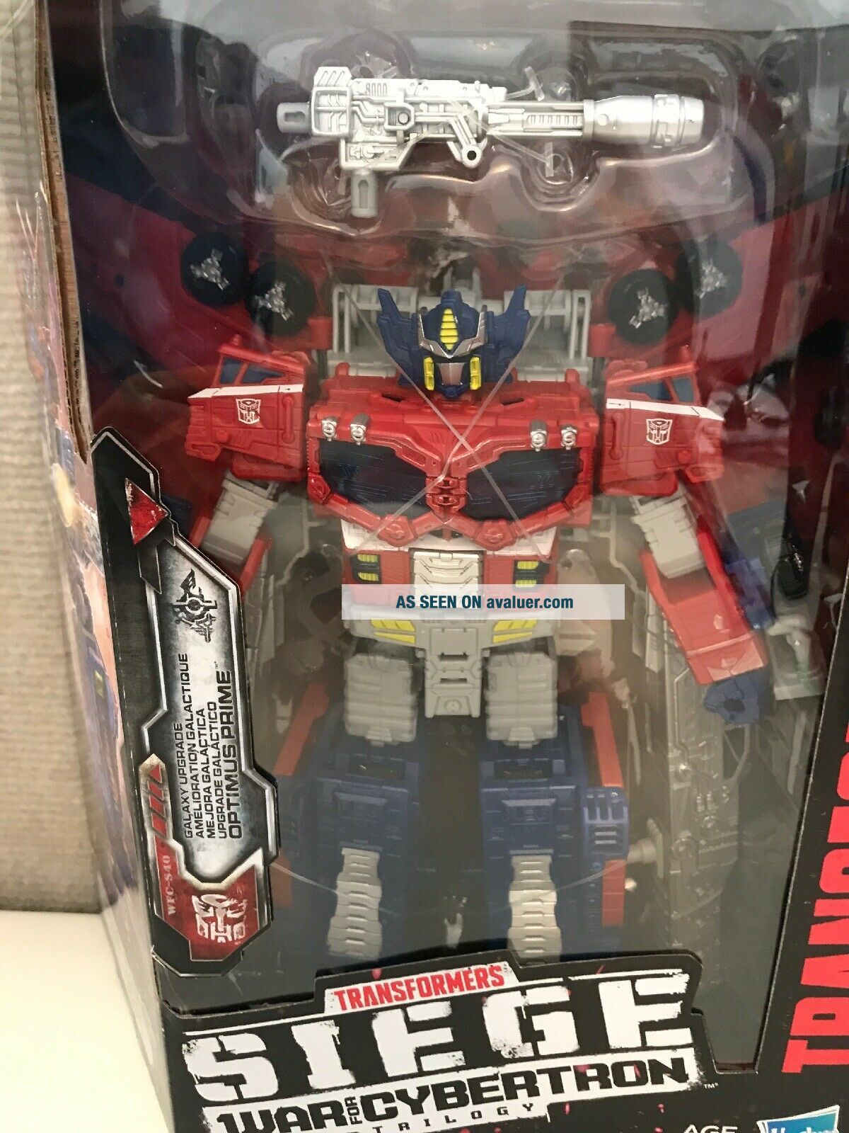 Transformers War For Cybertron: Siege Leader Galaxy Upgrade OPTIMUS ...