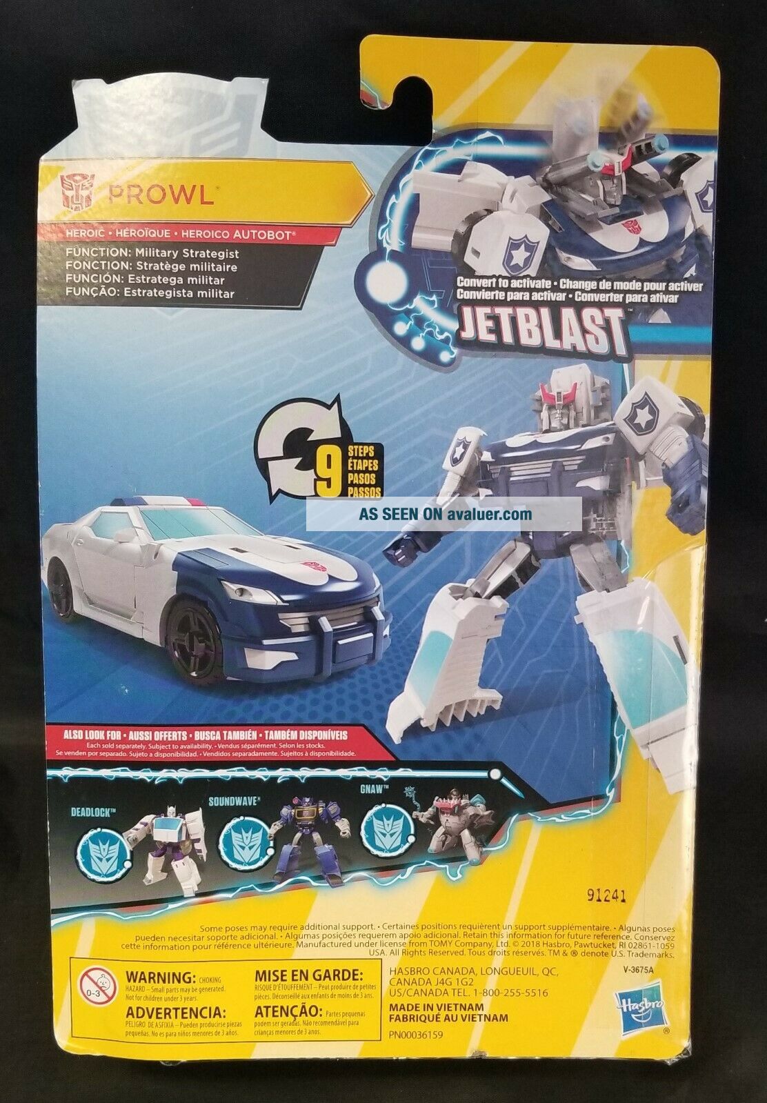 Transformers Cyberverse Gnaw, Prowl, And Deadlock Power Of The Spark ...