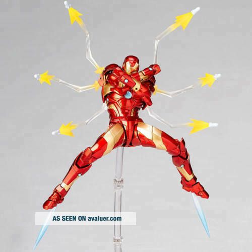 Kaiyodo Figure Complex Yamaguchi No. 013 Iron Man Bleeding Edge Armor ...