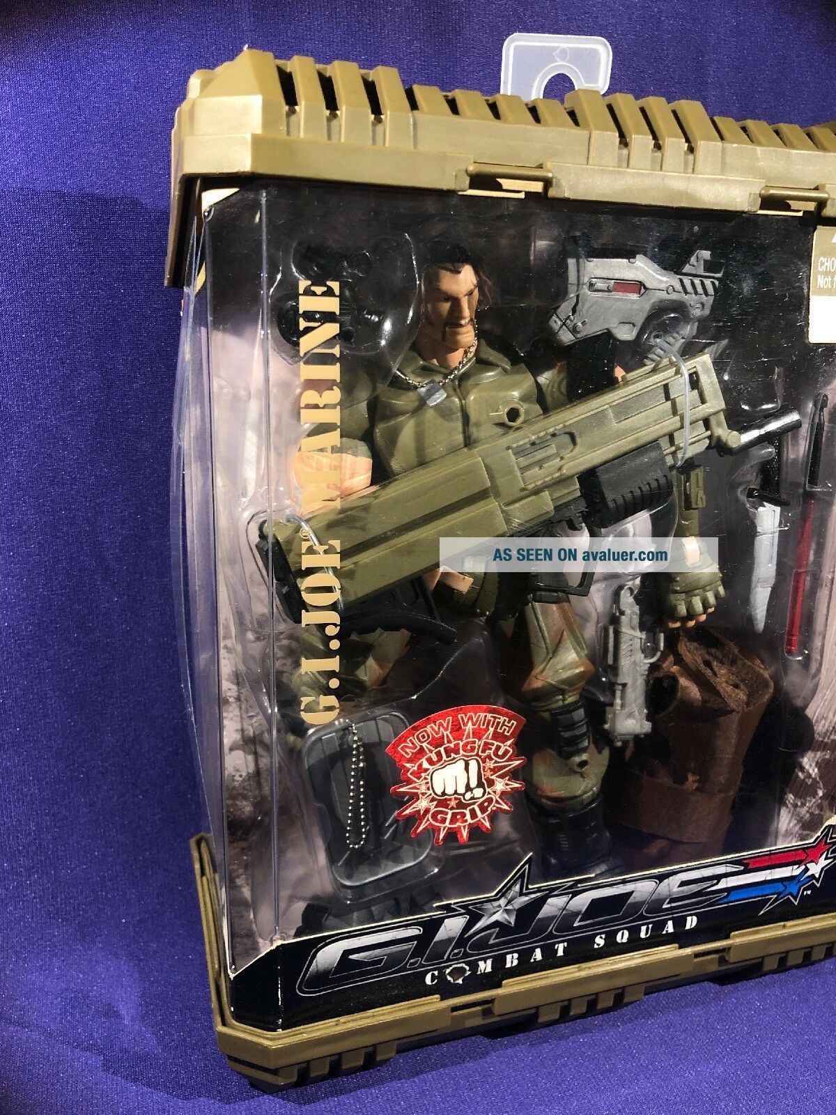 Hasbro GI Joe Sigma Six 6 Combat Squad Marine LEATHERNECK Figure NIB ...