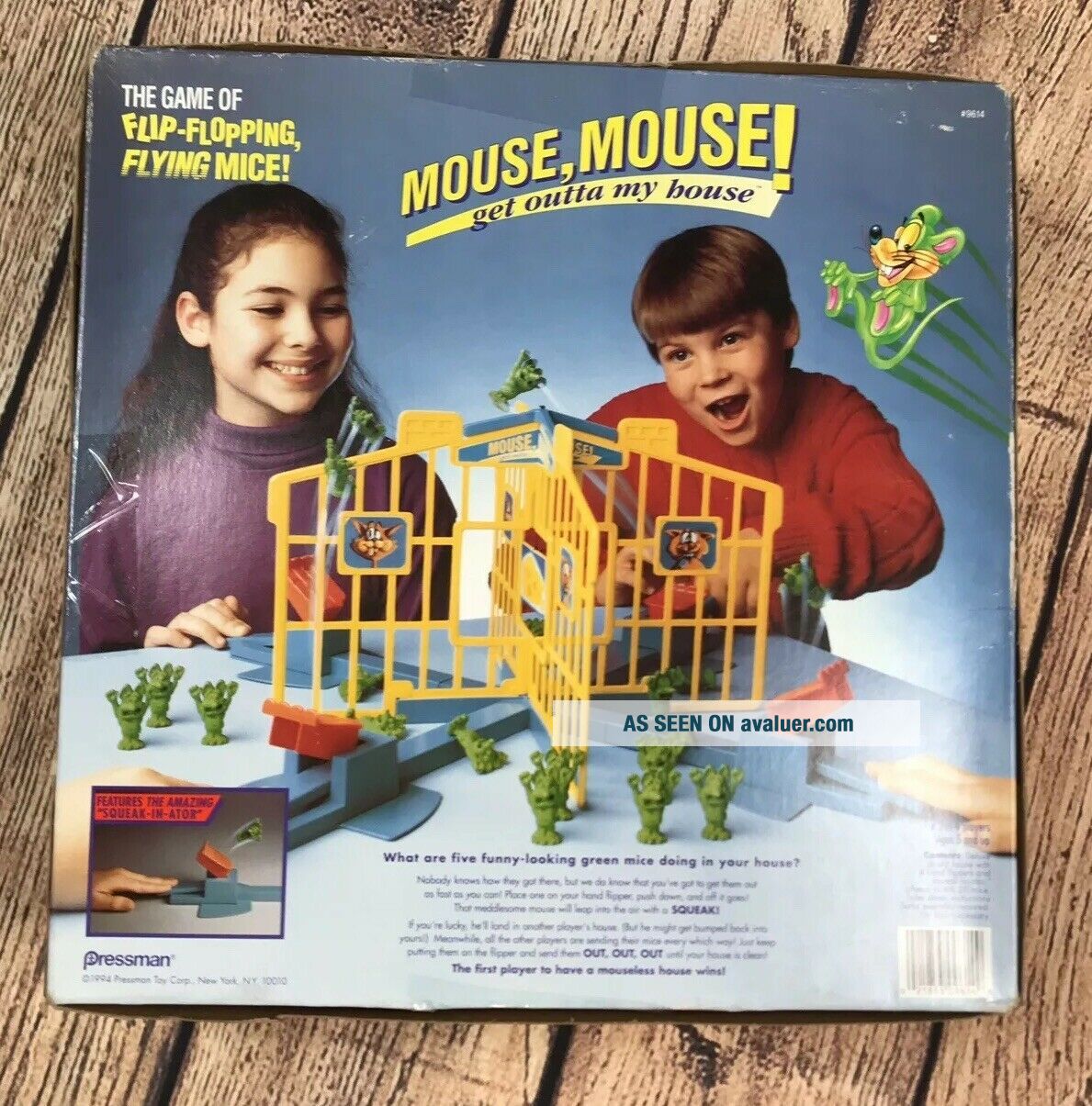 Mouse, Mouse Get Outta My House Board Game Pressman COMPLETE 1994 ...