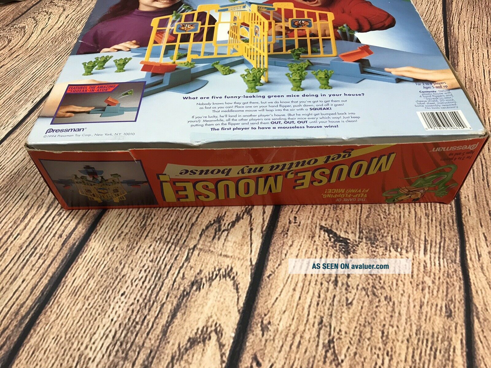 Mouse, Mouse Get Outta My House Board Game Pressman COMPLETE 1994 ...