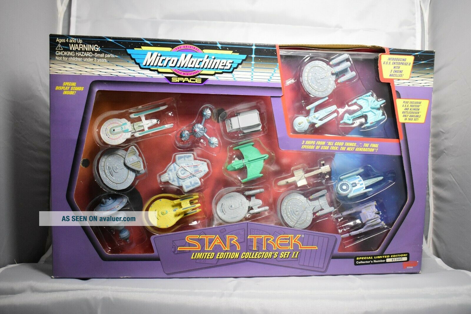 Galoob 1995 Micro Machines Star Trek Limited Edition Set II, 16 Vessels ...