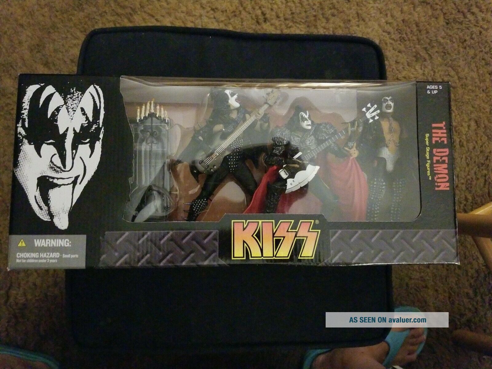 KISS - The Demon Stage Figures (Alive/Love Gun/ Creatures Of The Night ...