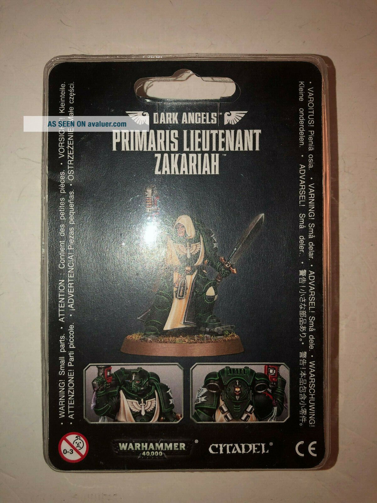 Warhammer 40000 40k Dark Angels Primaris Lieutenant Zakariah 72019 ...