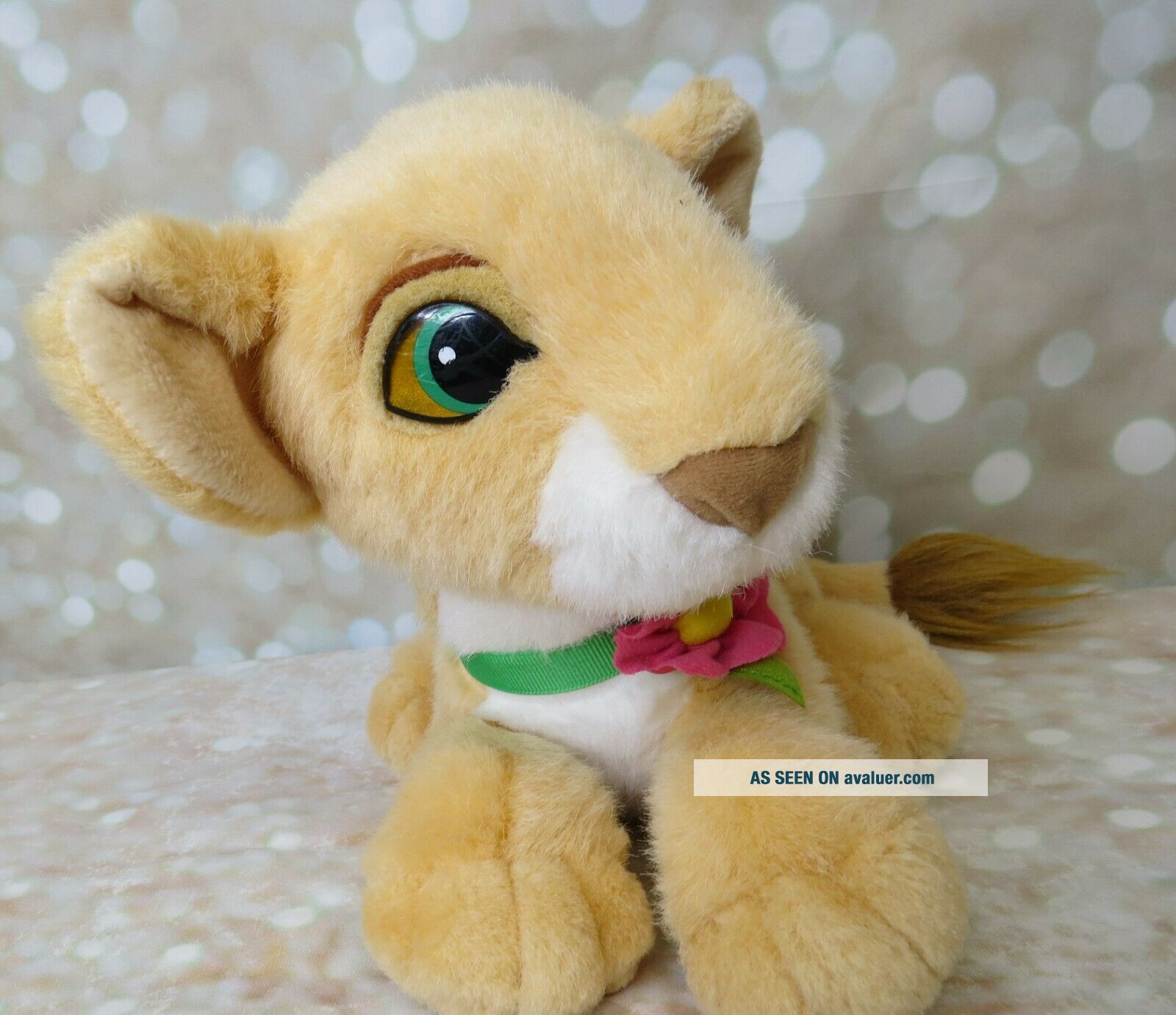 Vintage 1993 Mattel Lion King Purring Nala Plush Cub | #9421921