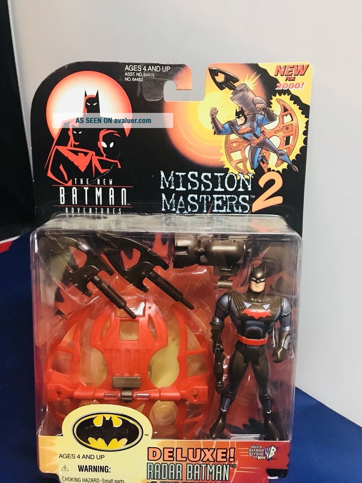 Vintage Batman The Adventures Mission Masters 2 Deluxe Radar Batman MOC ...