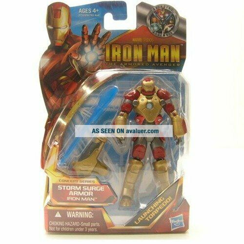 STORM SURGE ARMOR IRON MAN Armored Avenger 46 Concept Series PACKAGING ...