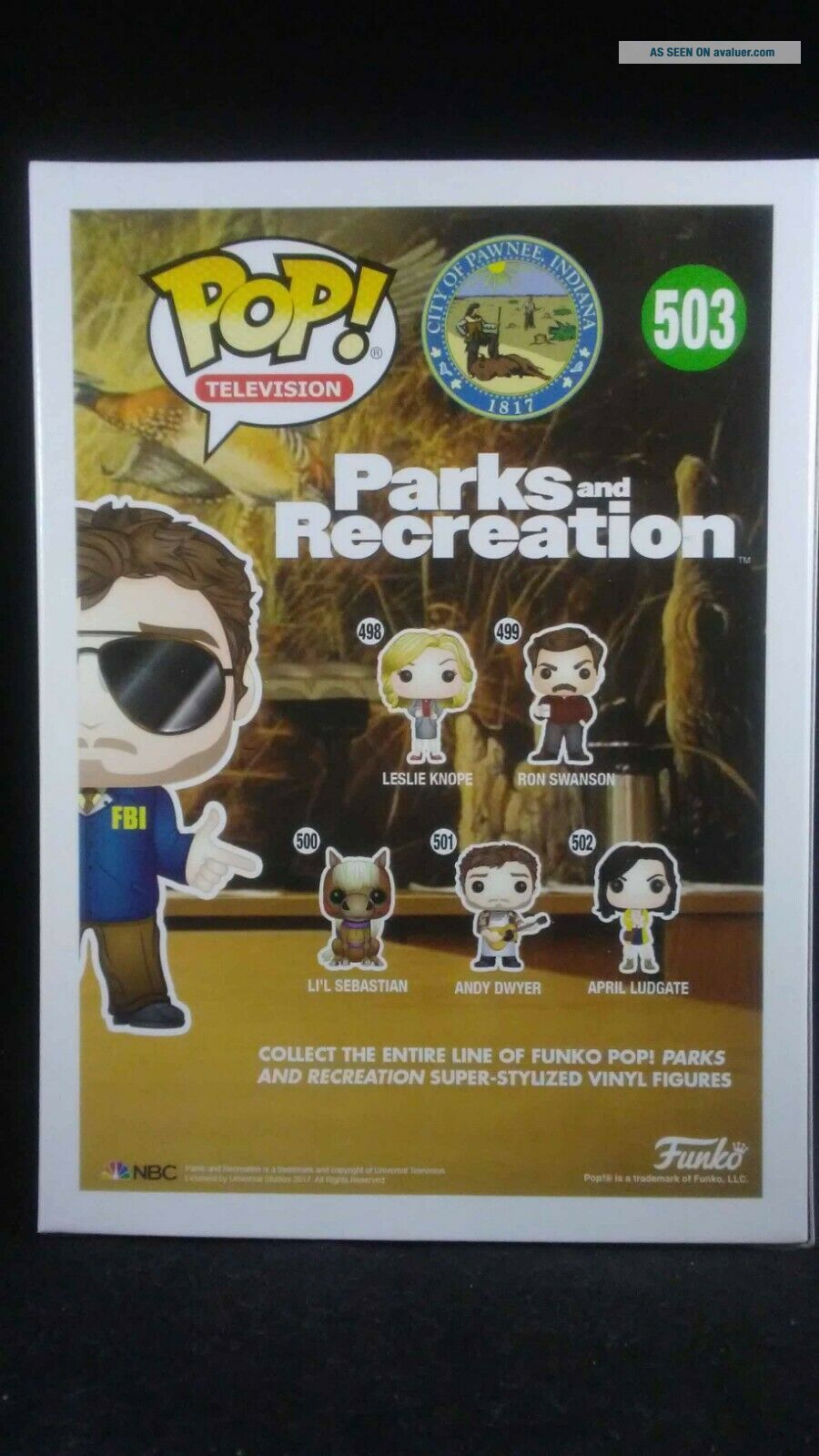 Funko Pop Television 503 Parks And Recreation Bert Macklin Hot Topic ...