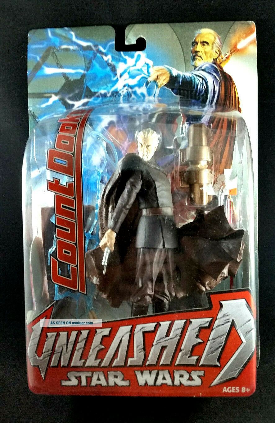 Star Wars Unleashed COUNT DOOKU DARTH TYRANUS Action Figure | #9418390