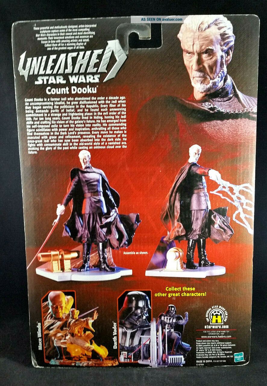 Star Wars Unleashed COUNT DOOKU DARTH TYRANUS Action Figure | #9418390