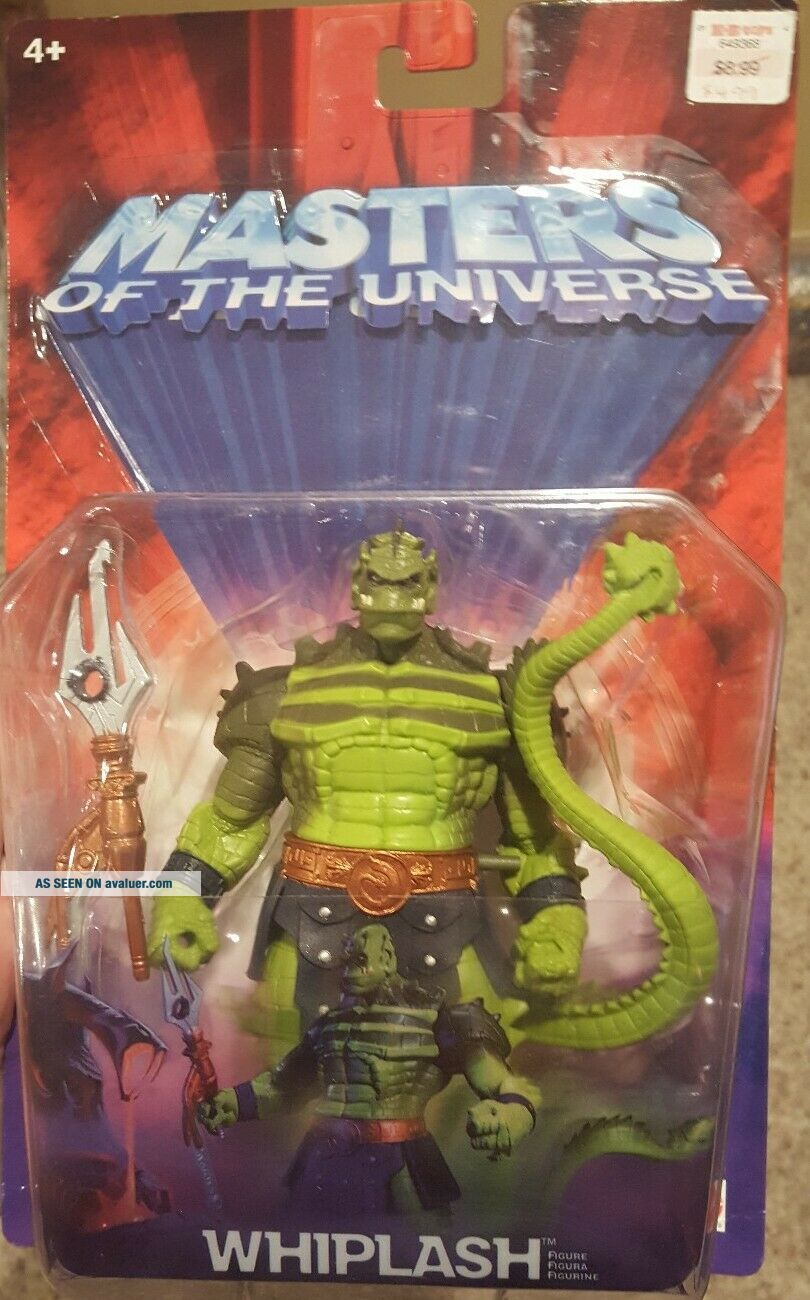 MOTU MASTERS OF THE UNIVERSE MATTEL 2002 HE MAN WHIPLASH ACTION FIGURE ...