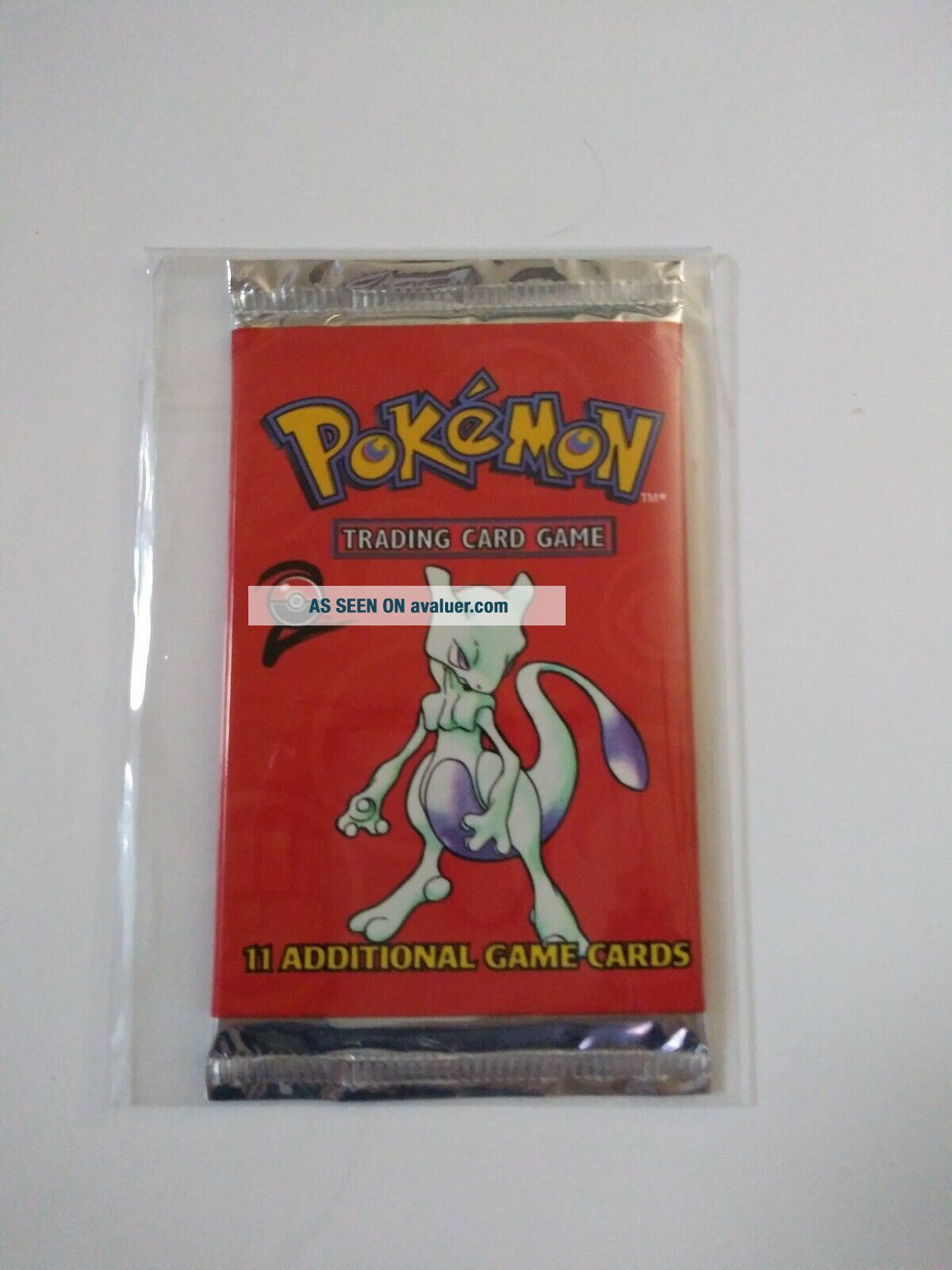 Pokemon Vintage Mewtwo Base Set 2 Factory Booster Pack Plz Read Details ...
