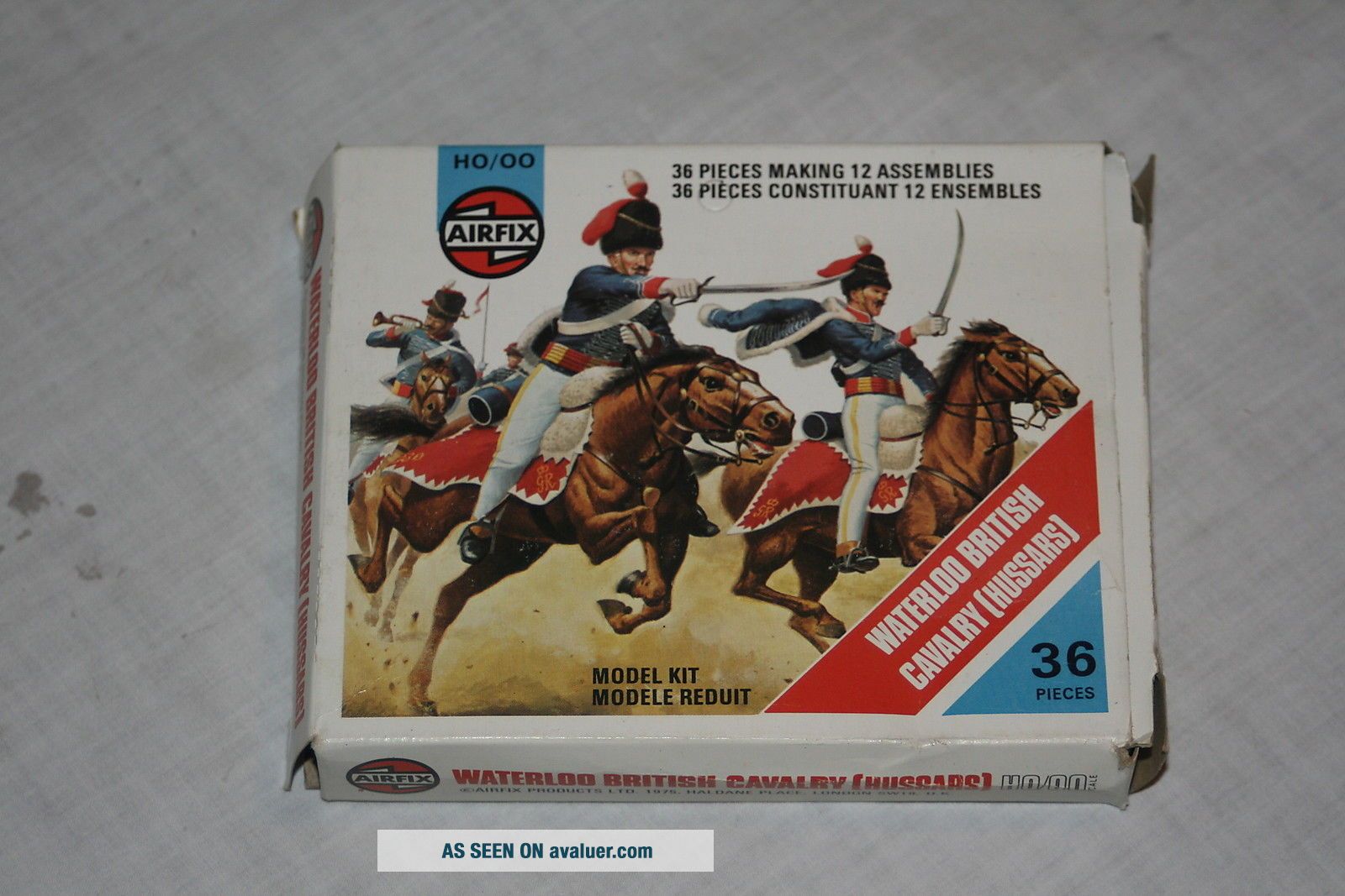 Airfix Waterloo British Cavalry Hussars HO Scale Plastic Model Kit ...