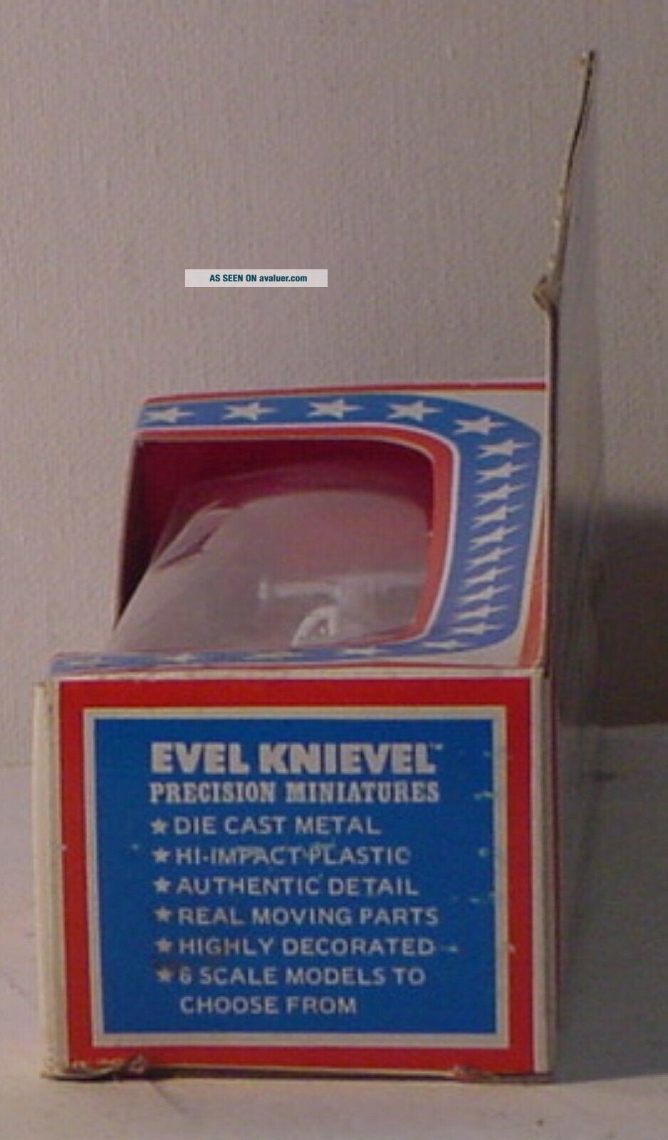 (C) 1976 Ideal Toy Evel Knievel Die - Cast Dragster In The Box ...