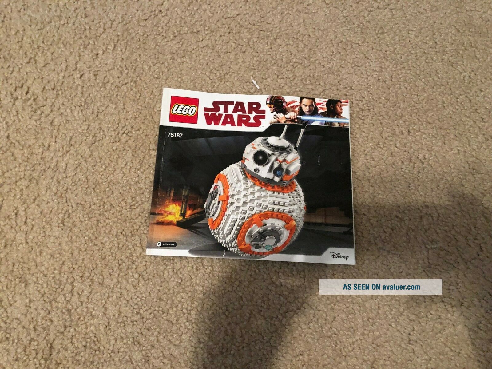 Lego Star Wars 75187 BB - 8 100 Complete Set With Instructions And ...